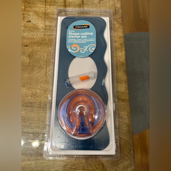 Fiskars | Office | Fiskars Shape Cutting Starter Set Blue And Orange ...